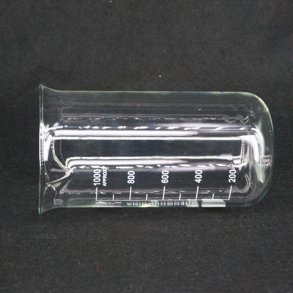 1000ml Chemistry Laboratory Borosilicate Glass Transparent Beaker ...
