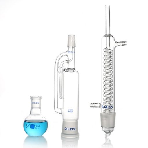 500ml Glass Extraction Apparatus Soxhlet with Bolb Condenser - Get Best ...