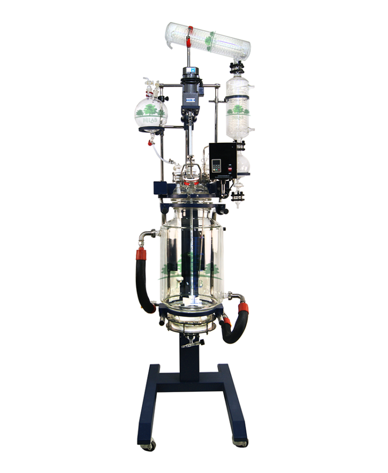 5L Jacketed Glass Reactor with Lifting and Rotation - Get Best Price on ...