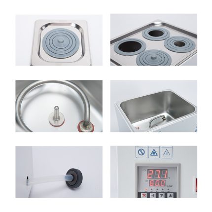 Electric heating constant temperature water bath perforated water bath ...