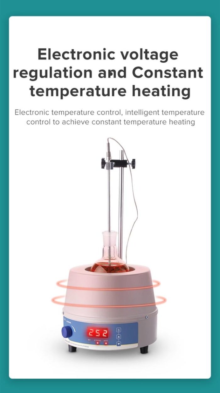 Heating Mantle Magnetic Stirrer With Thermal Regulator - Get Best Price ...