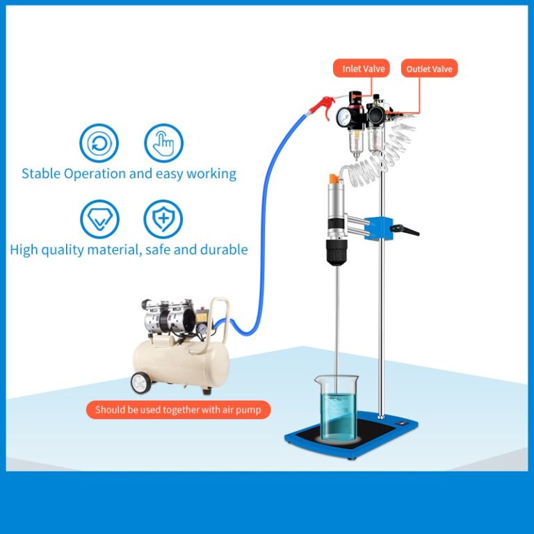 Laboratory 30L Mixed Soap Detergent Lifting Dispersion Pneumatic ...