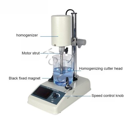 Laboratory Adjustable High Speed Homogenizer Emulsification Disperser ...