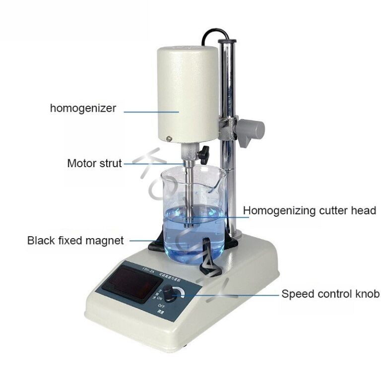 Laboratory Adjustable High Speed Homogenizer Emulsification Disperser ...