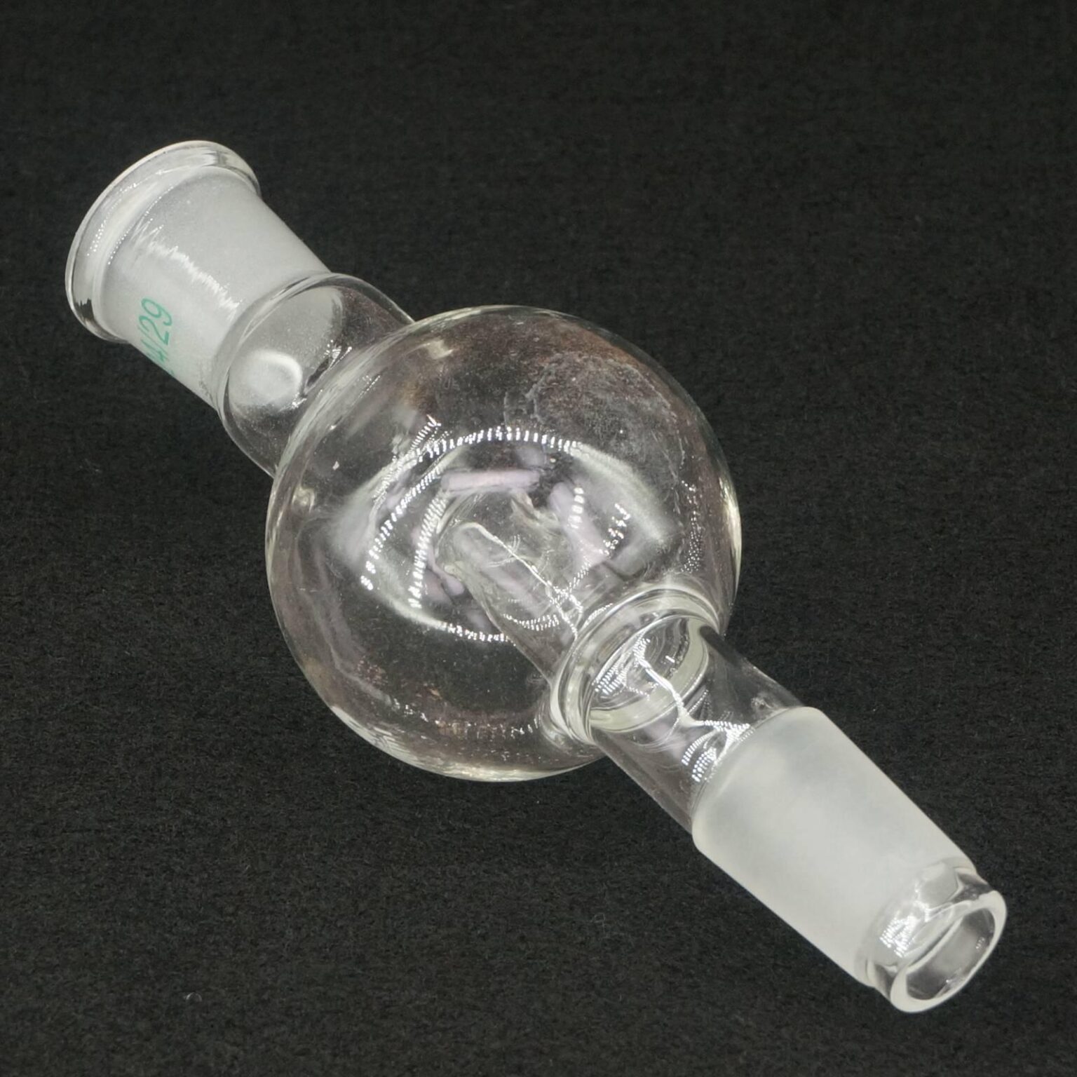 100ml Bump Trap 24/29 to 24/29 Ground Joint Lab Glass Rotary Evaporator ...