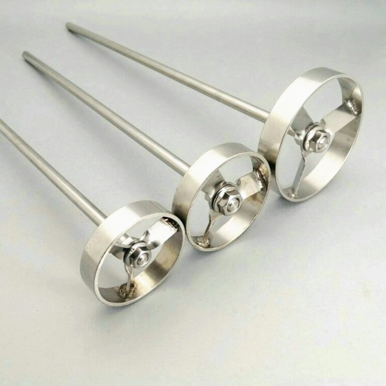 Lab Stainless Steel Turbine Type Stirrer paddle with stirring rod - Get ...