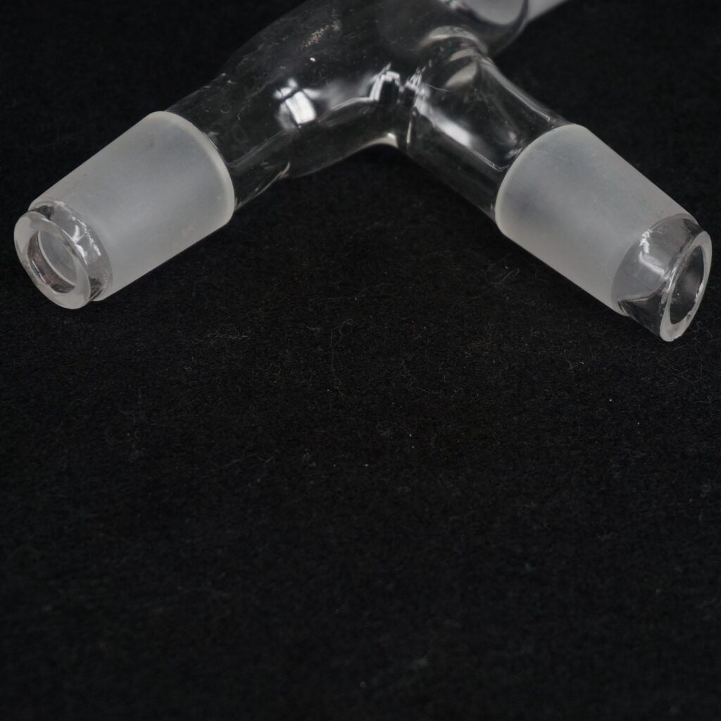 24/29 Joint Borosilicate Glass Distillation Adapter 3-way 75 Degree ...