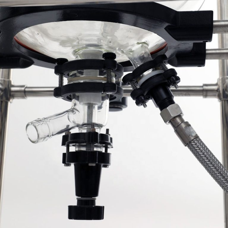 50 Liter Jacketed Glass Reactor Kits, with Chiller & Pump - Get Best ...